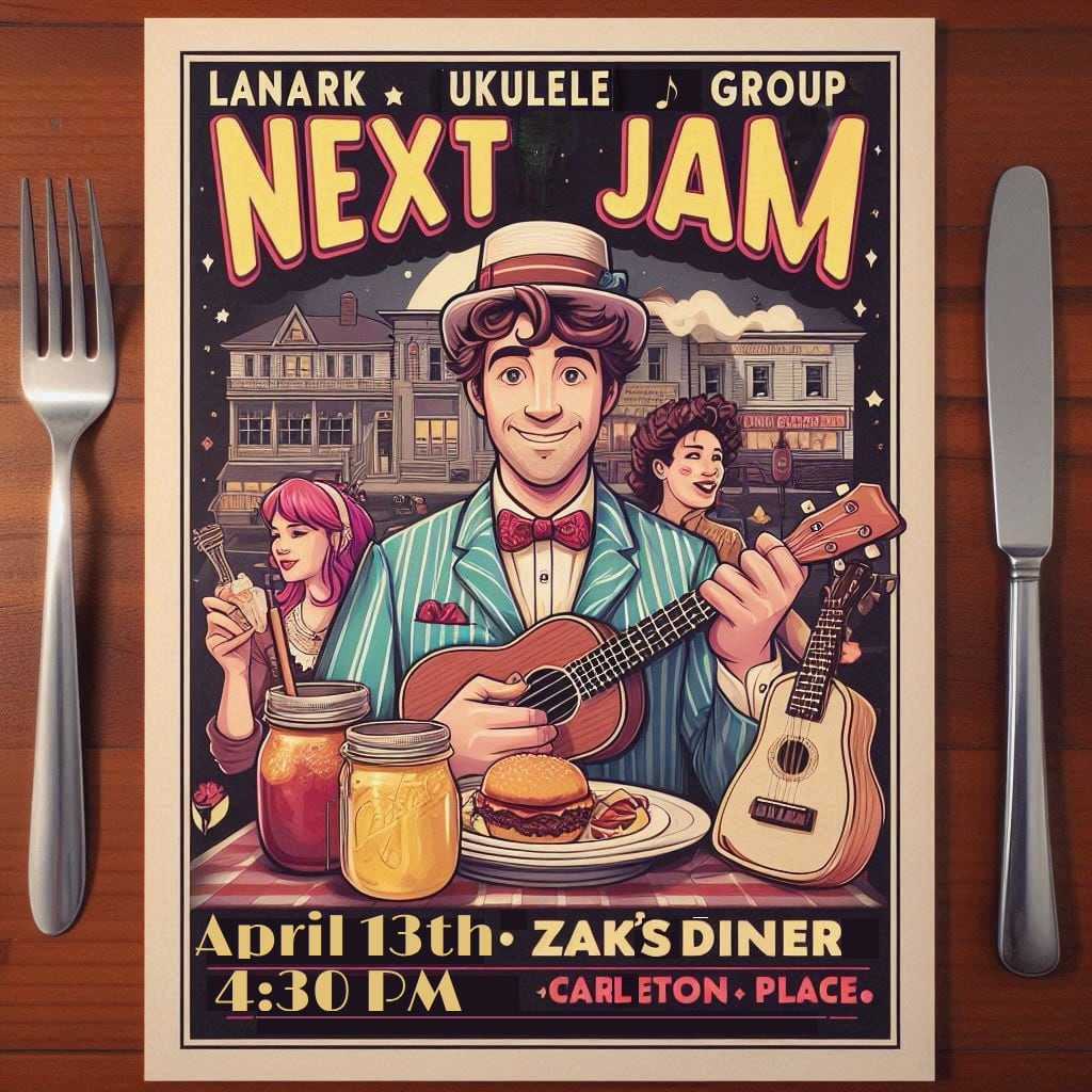 2025 April 13th LUG Jam – Lanark Ukulele Group (LUG)