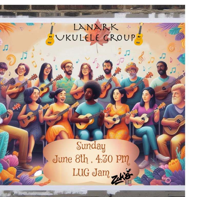 2025 June 8th LUG Jam – Lanark Ukulele Group (LUG)