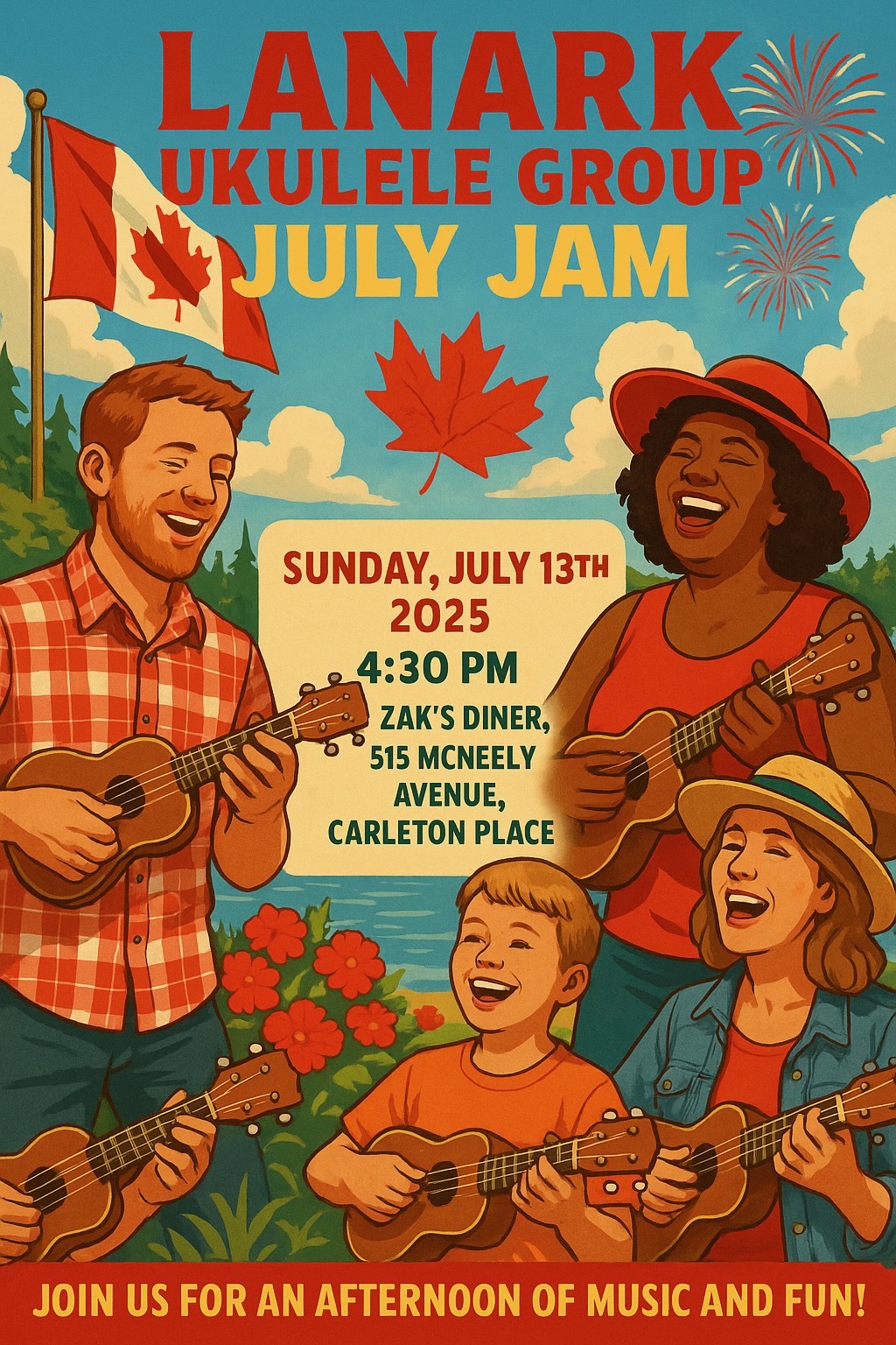 2025 July13th LUG Jam – Lanark Ukulele Group (LUG)